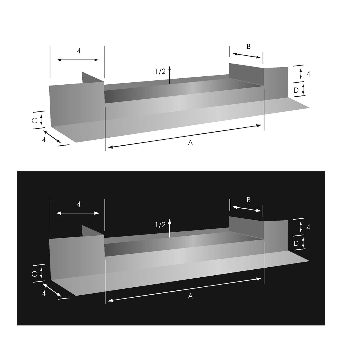 Sill Pans with Fledge – Sheet Metal Experts